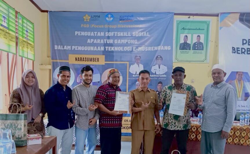 Tim Pengabdian LPPM USK Jalin Kerjasama Dengan dua Desa di Kemukiman ...