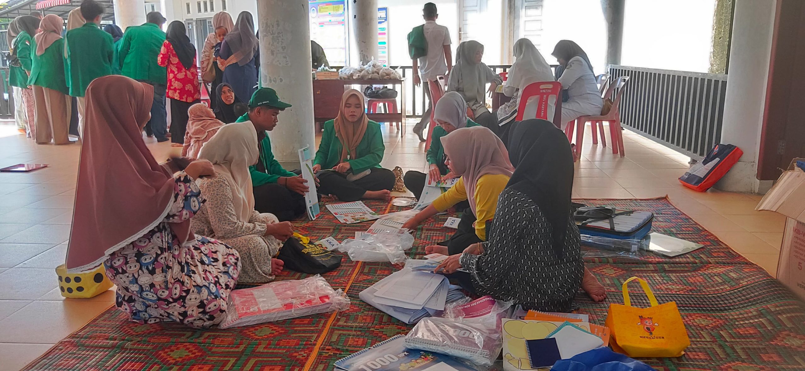 Ikut KKN, Kelompok 10 Berkontribusi Dalam Pelaksanaan Posyandu di Desa ...